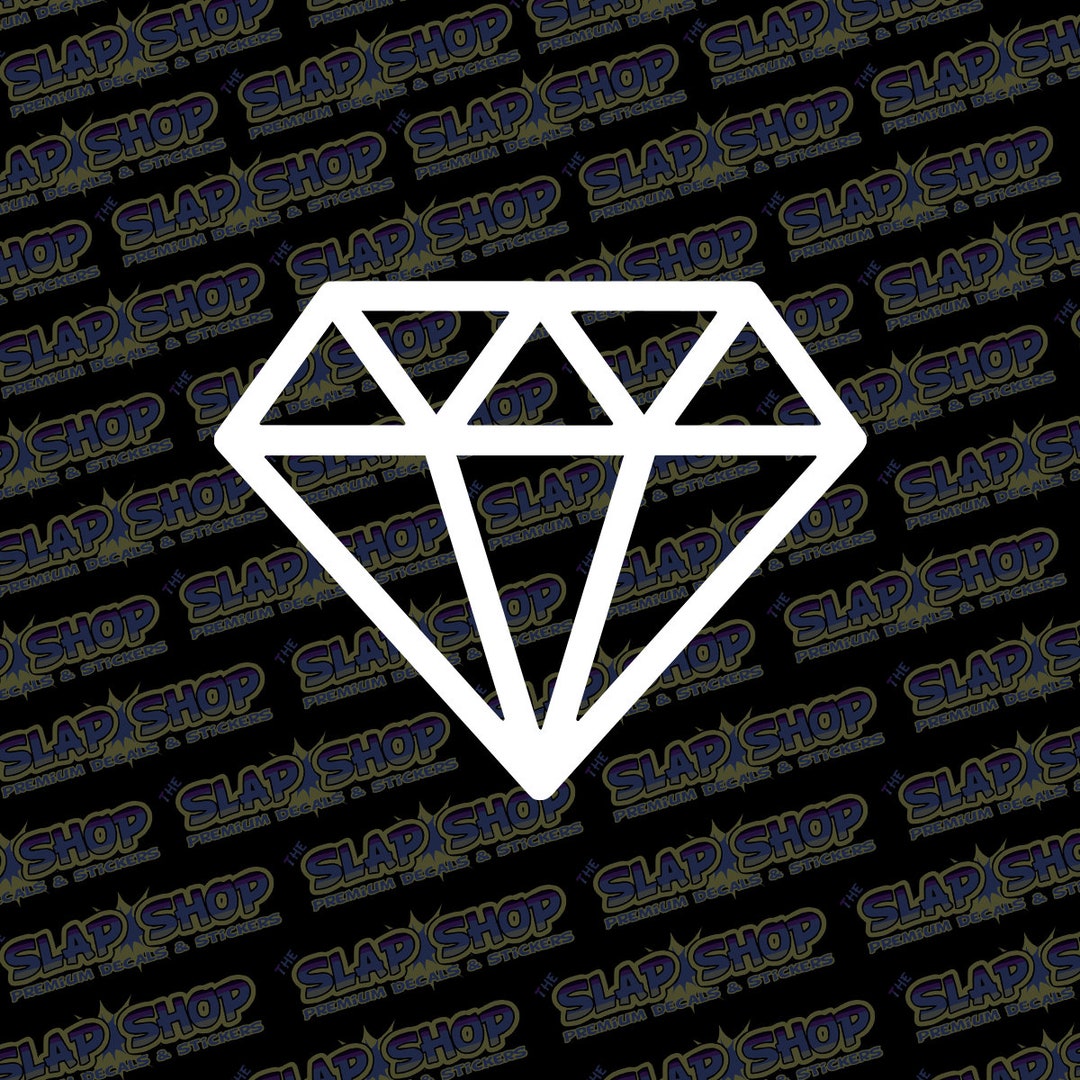 Diamond Vinyl Decal | Car, Laptop & Tumbler Sticker - Etsy
