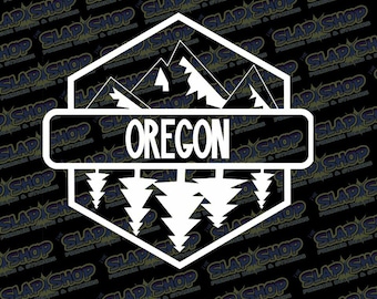 Oregon Car Window Decal - Etsy
