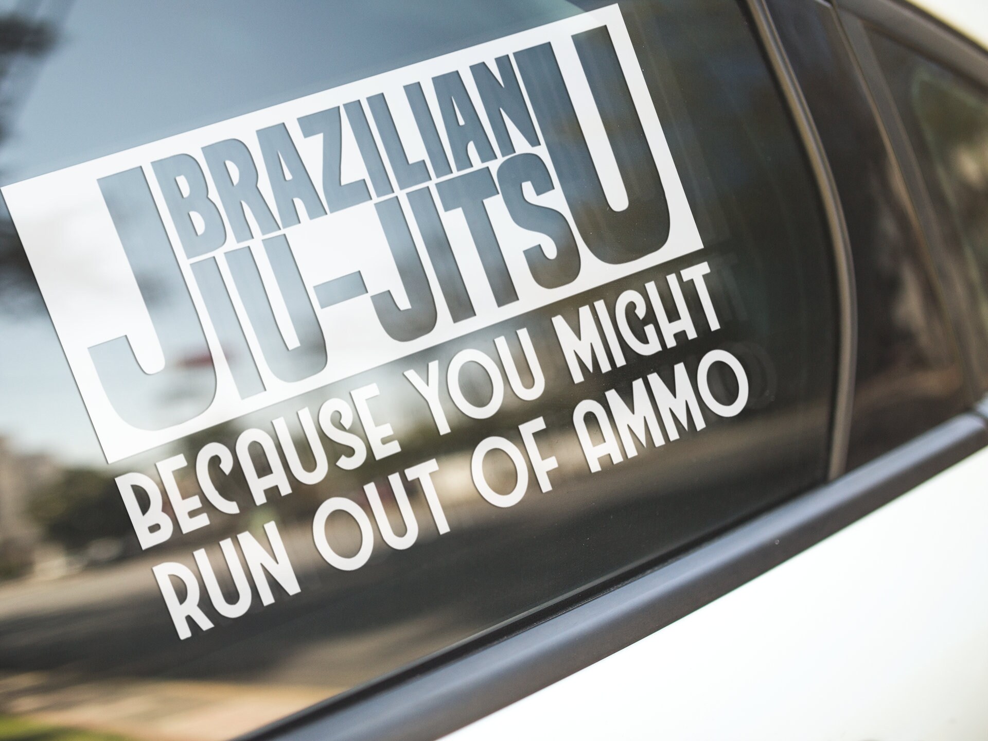 Brazilian Jiu-jitsu Vinyl Decal – BJJ Car, Laptop & Bottle Sticker - Etsy