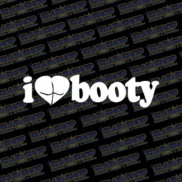 Booty Decal - Etsy