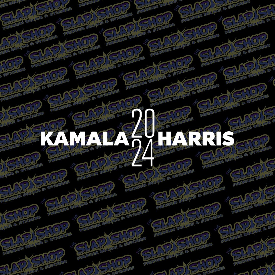 Kamala Harris 2024 Die-cut Vinyl Decal - Stickers - Click to Explore ...