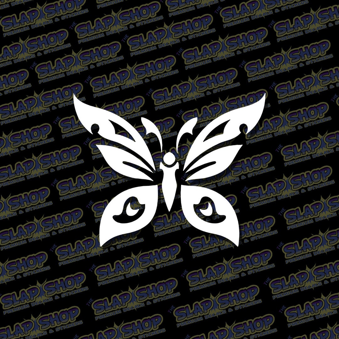 Butterfly Die-cut Vinyl Decal - Stickers - Click to Explore Colors ...