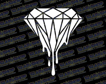 Diamond Vinyl Decal | Etsy