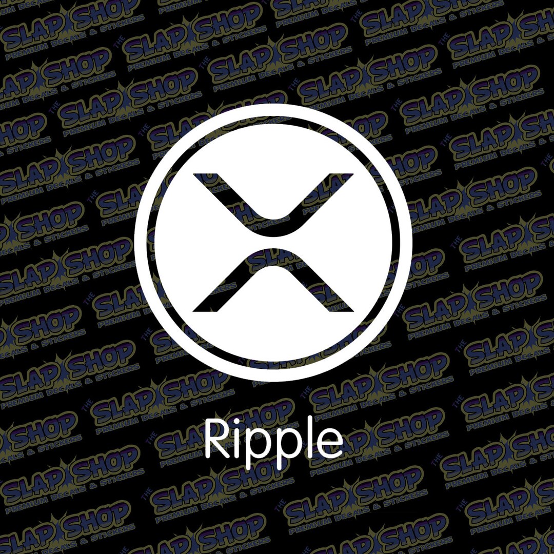 Ripple XRP Crypto Die-Cut Vinyl Decal Stickers Click to Explore Colors ...