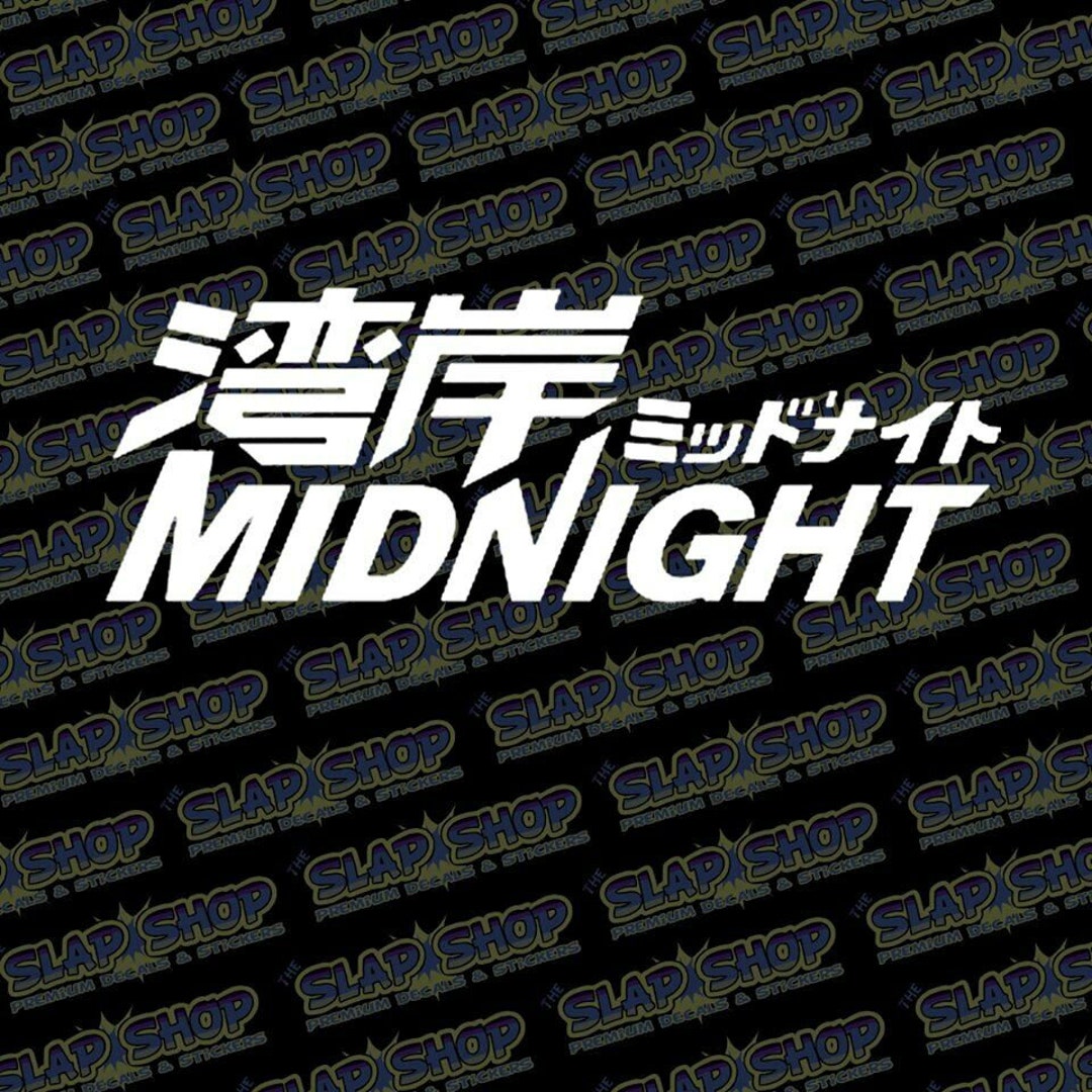 Midnight Club JDM Vinyl Decal | Car Sticker for Bumper, Window, Laptop ...