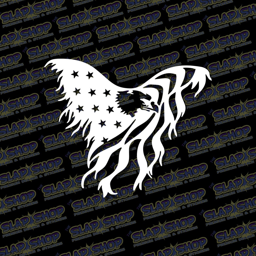 American Eagle Die-cut Vinyl Decal - Stickers - Click to Explore Colors ...