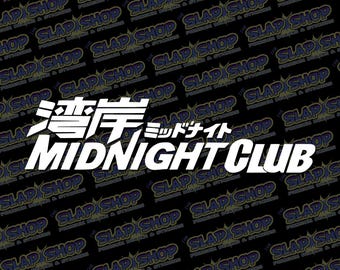MIDNIGHT CLUB Die Cut Decal - Etsy