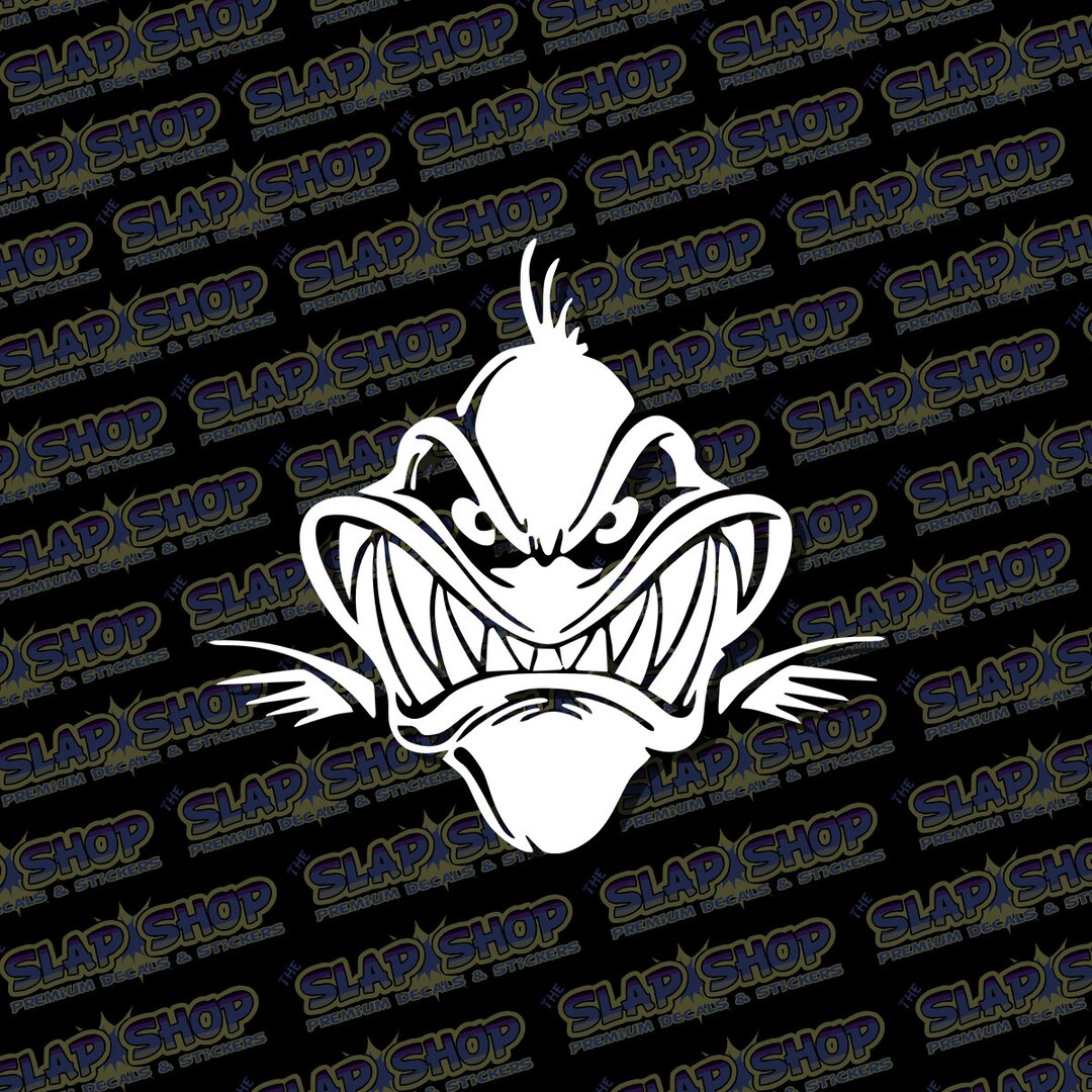 Angry Fish Hunting and Fishing Vinyl Decal - Stickers - Click to ...