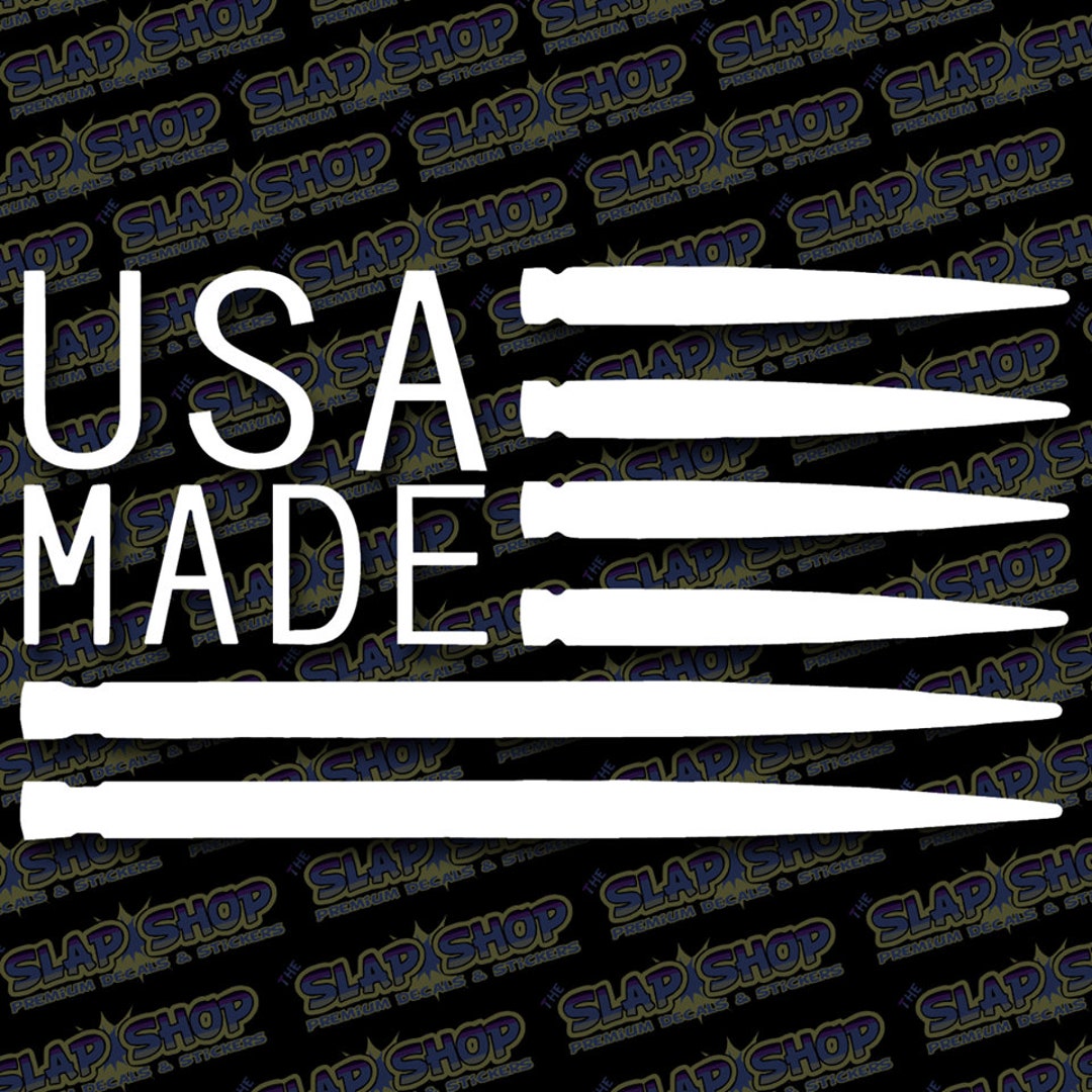Made in the USA Die-cut Vinyl Decal - Stickers - Click to Explore ...