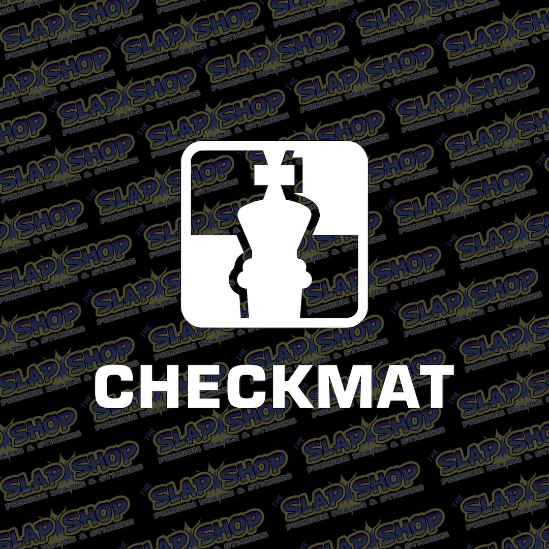Checkmat Jiu-jitsu Die-cut Vinyl Decal - Stickers - Click to Explore ...