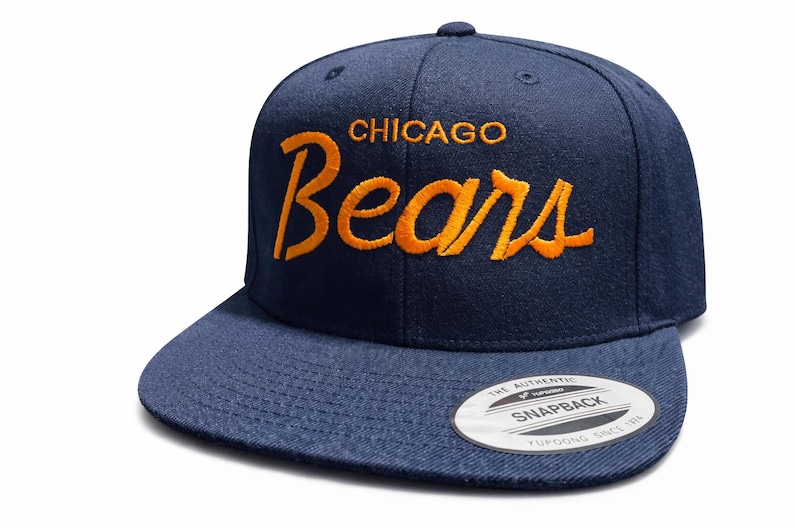 Retro Chicago Bears Yupoong Snapback Hat | 90s Vintage Clark Griswold ...