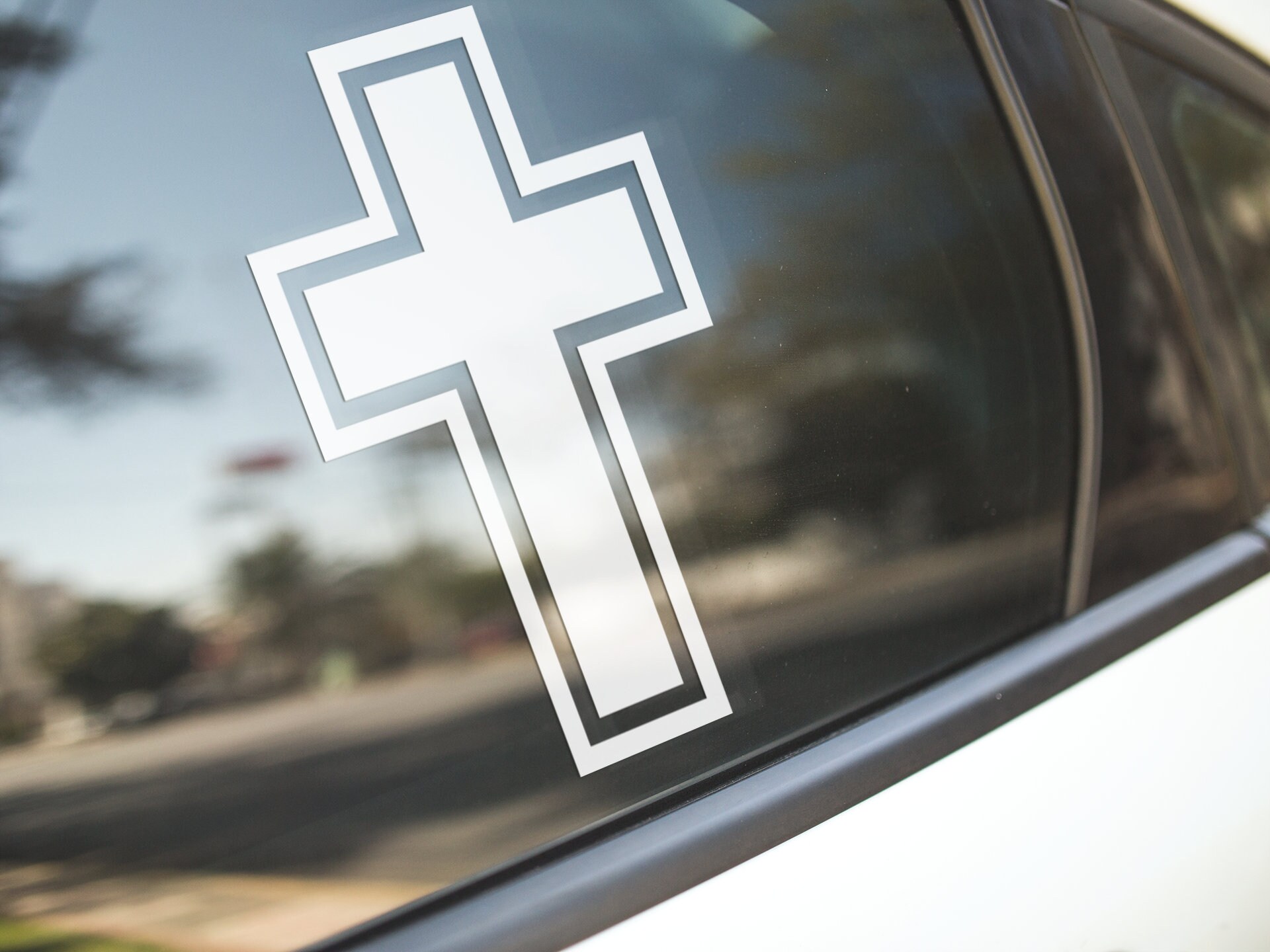 Christian Cross Die Cut Vinyl Decal CLICK to EXPLORE More - Etsy