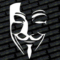 V for Vendetta Vinyl Sticker Decal for Laptops, Phones, Cars, & More - Etsy