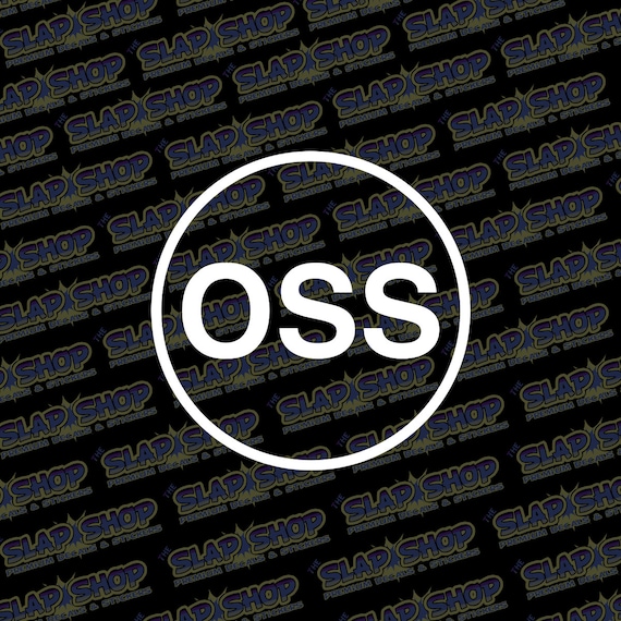OSS Jiu Jitsu Die Cut Vinyl Decal Sticker CLICK to EXPLORE - Etsy
