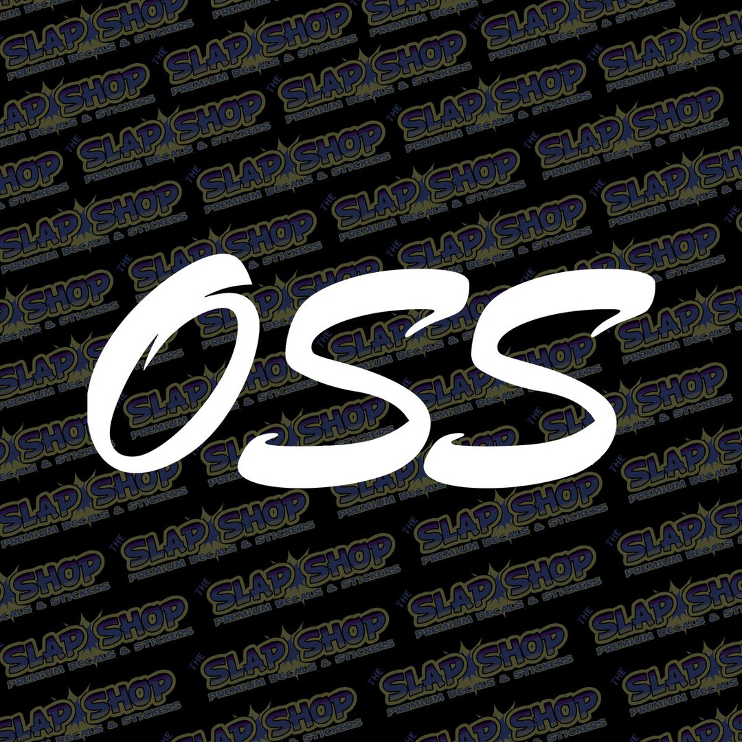 OSS Jiu-jitsu Die Cut Die-cut Vinyl Decal - Stickers - Click to Explore ...