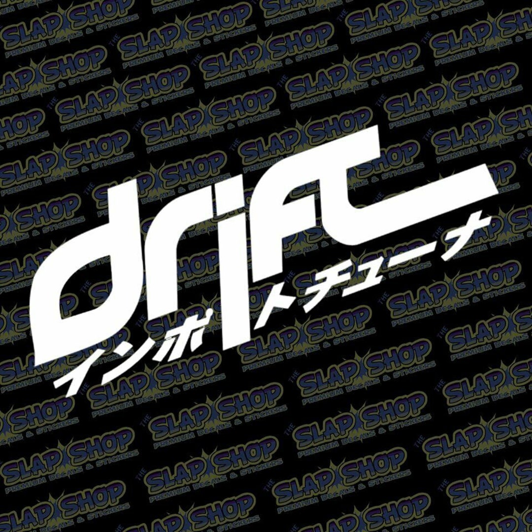 Drift' Die-cut Vinyl Decal - Stickers - Click to Explore Colors & Sizes ...