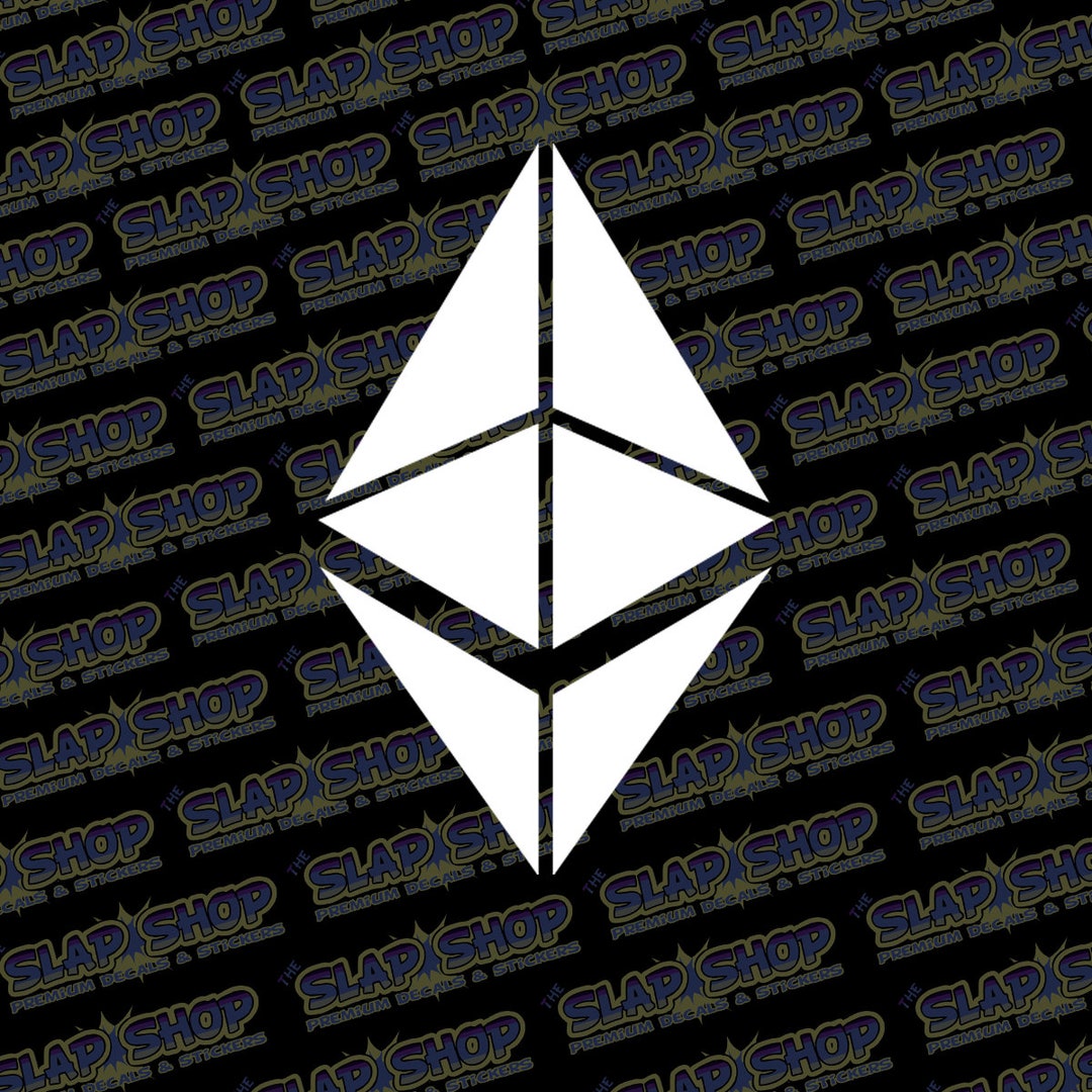 Ethereum Crypto Die-cut Vinyl Decal - Stickers - Click to Explore ...