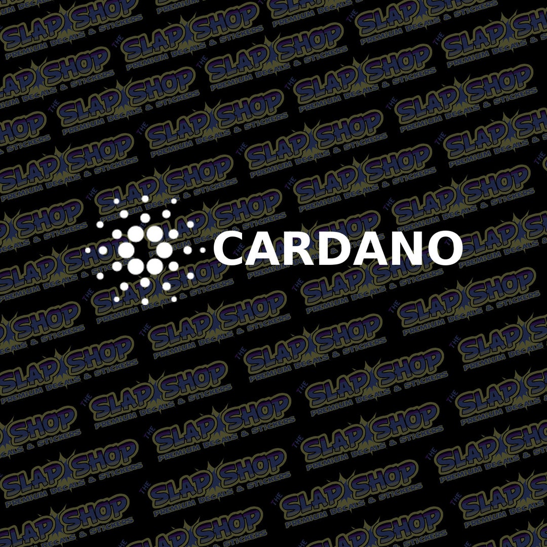 Cardano Crypto Die-cut Vinyl Decal Stickers Click to Explore Colors ...
