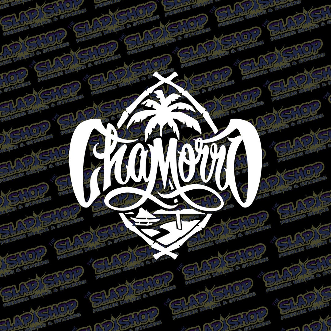 Chamorro Die-cut Vinyl Decal - Stickers - Click to Explore Colors ...