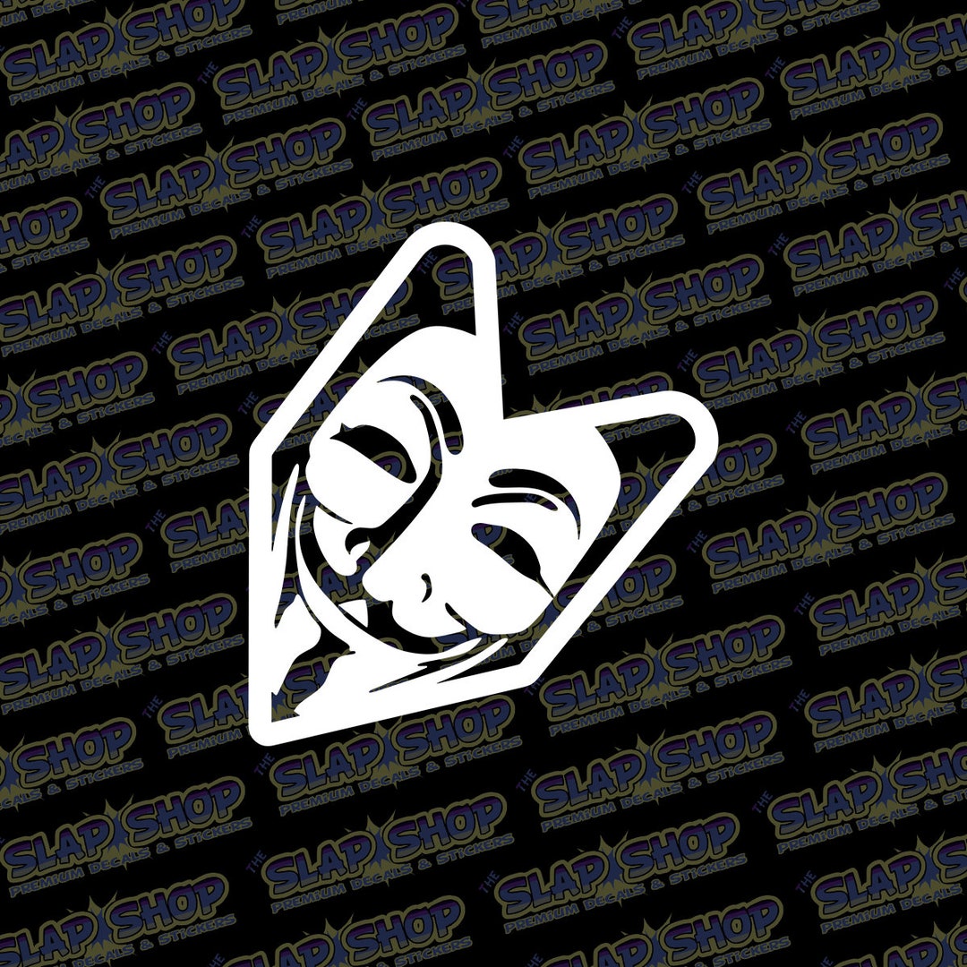 Anonymous Badge Die-cut Vinyl Decal - Stickers - Click to Explore ...