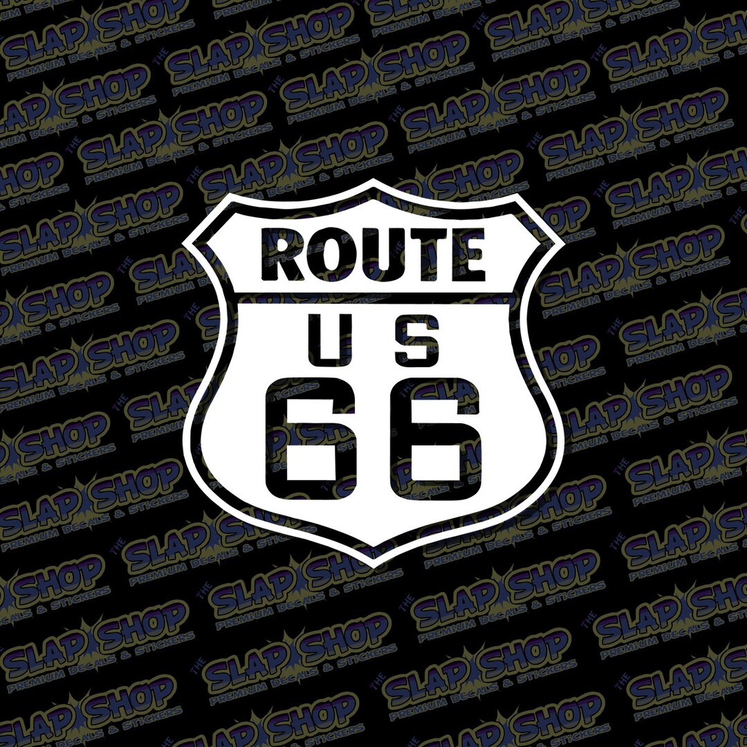 Route 66 Vinyl Decal | Mother Road Car, Laptop & Travel Sticker - Etsy