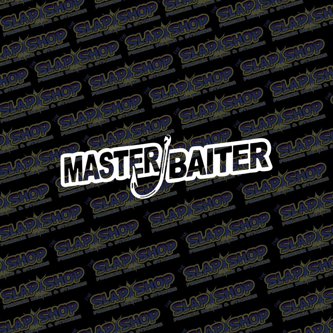 Master Baiter Hunting and Fishing Vinyl Decal - Stickers - Click to ...
