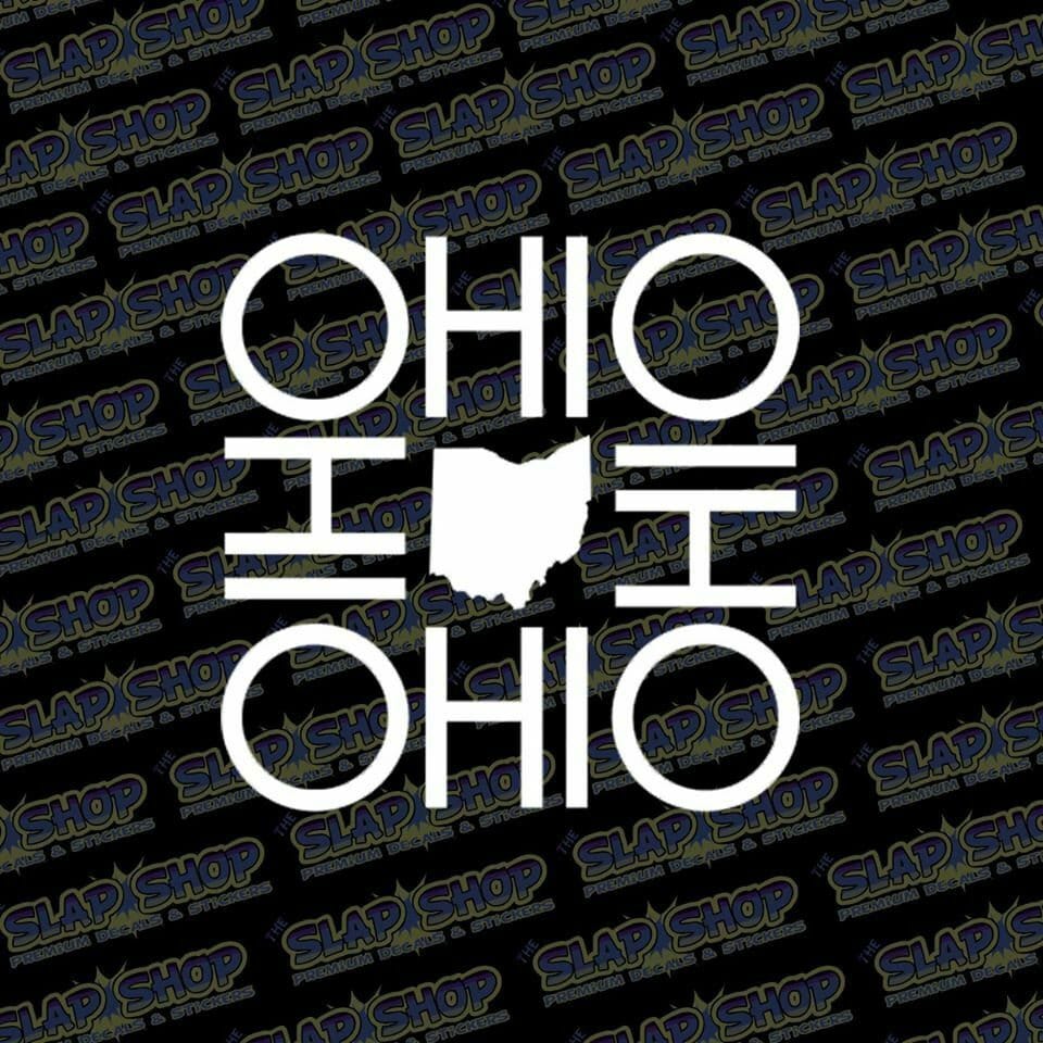 Ohio Vinyl Decal Sticker Travel Car Window Wall Bumper State | Etsy