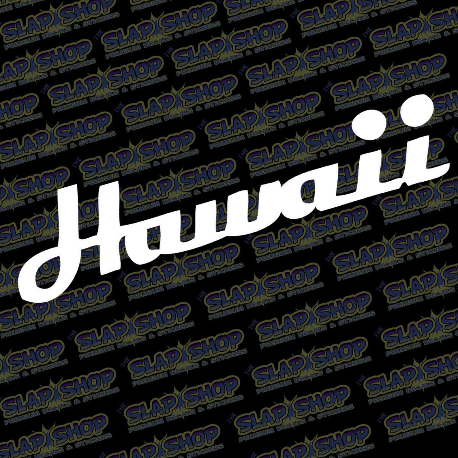 Hawaii Hawaiian Vinyl Decal Ocean Aloha Beach Car Truck | Etsy