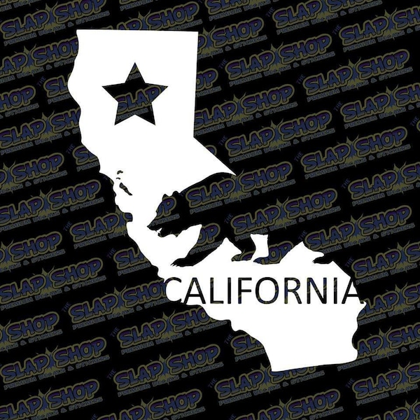 California Decal - Etsy