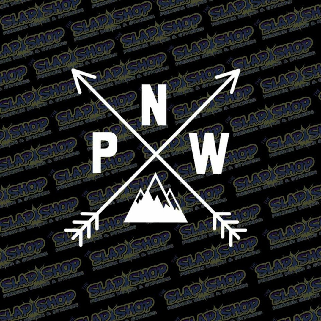 Pacific North West PNW Die-cut Vinyl Decal - Stickers - Click to ...