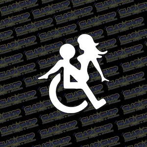 Handicapable Funny Funny Vinyl Decal - Stickers - Click to Explore ...