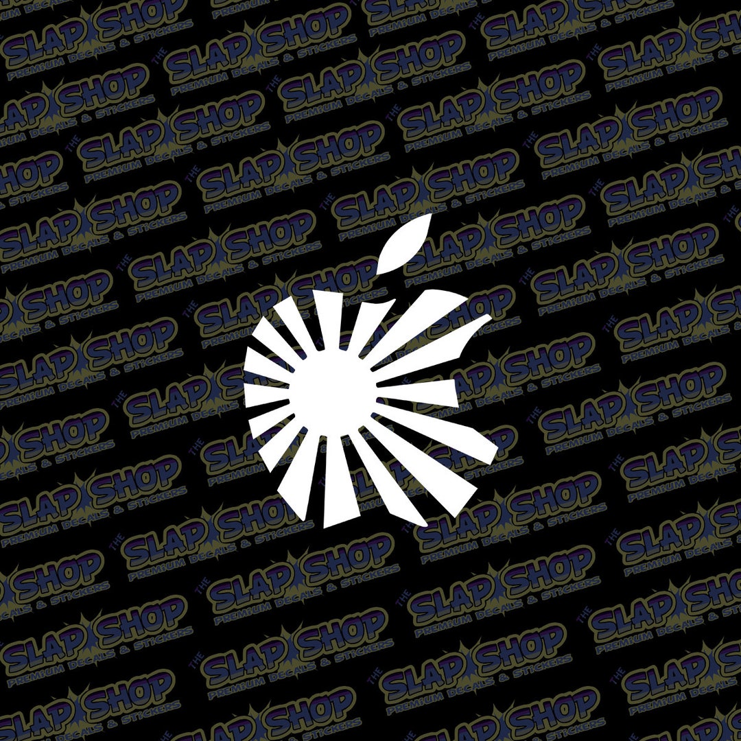 Rising Apple' Die-cut Vinyl Decal - Stickers - Click to Explore Colors ...