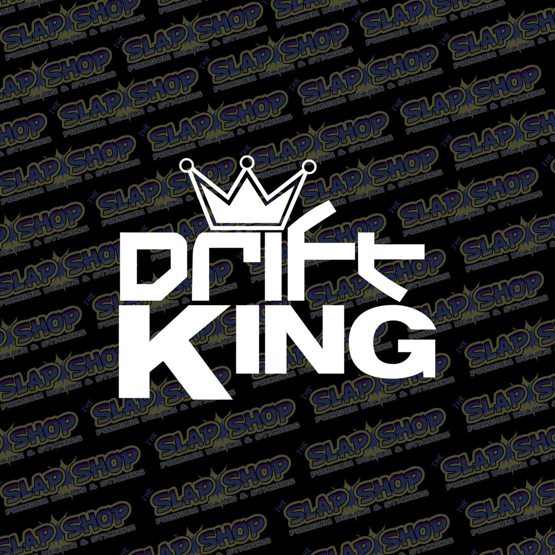 JDM Style 'drift King' Vinyl Decal for Japanese Performance Cars ...
