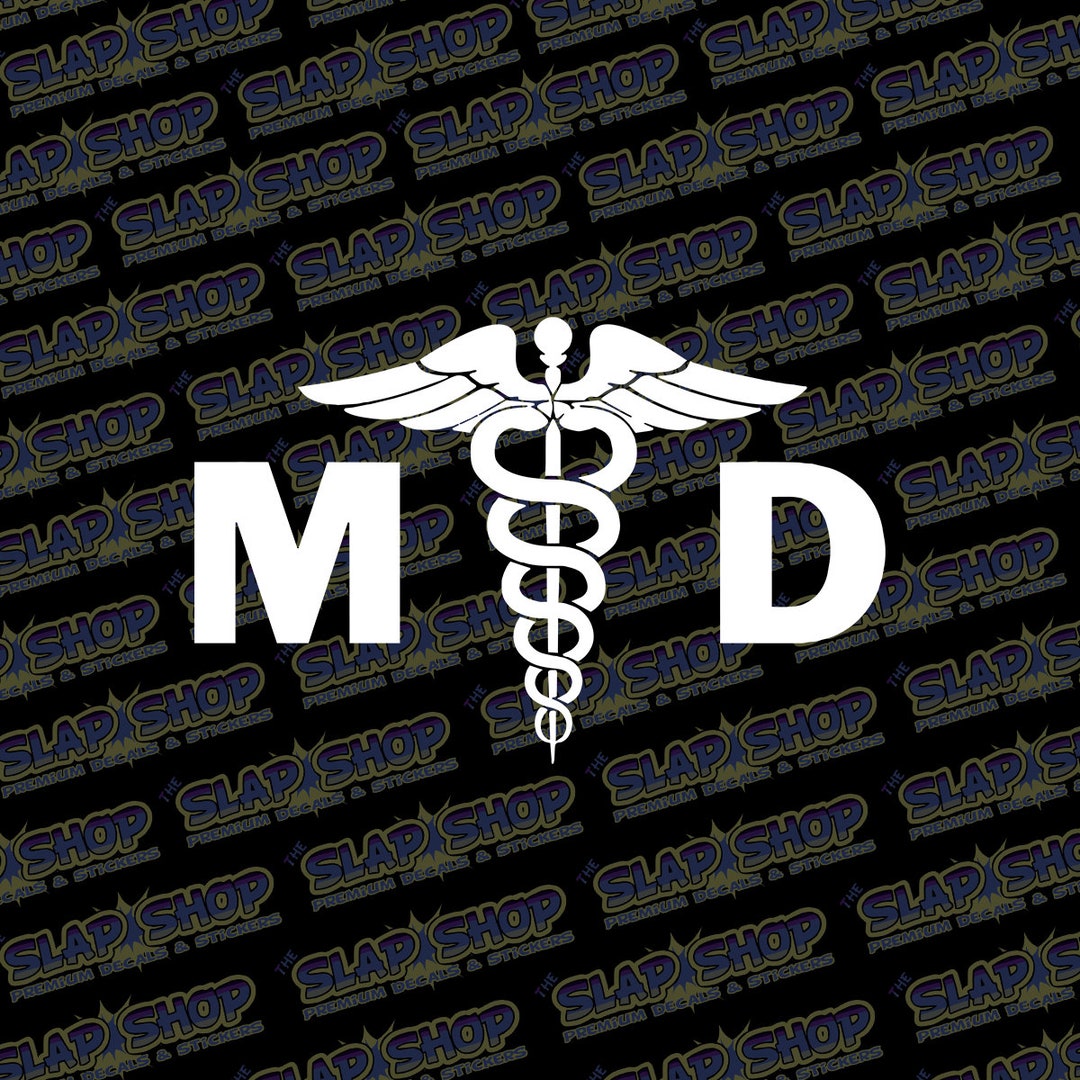 Medical Doctor Die-cut Vinyl Decal - Stickers - Click to Explore Colors ...