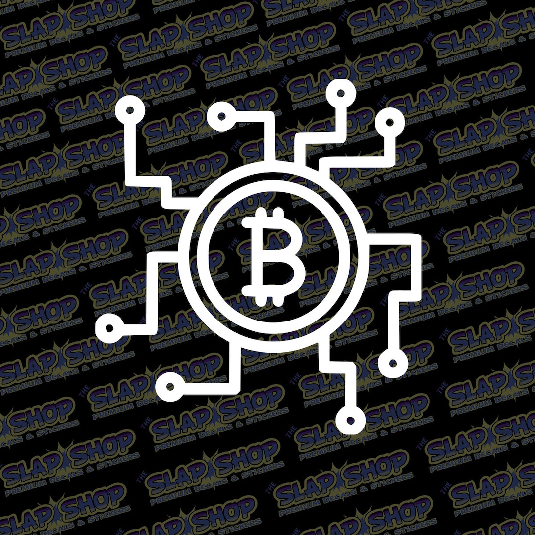 Bitcoin Tech Crypto Die-cut Vinyl Decal Stickers Click to Explore ...