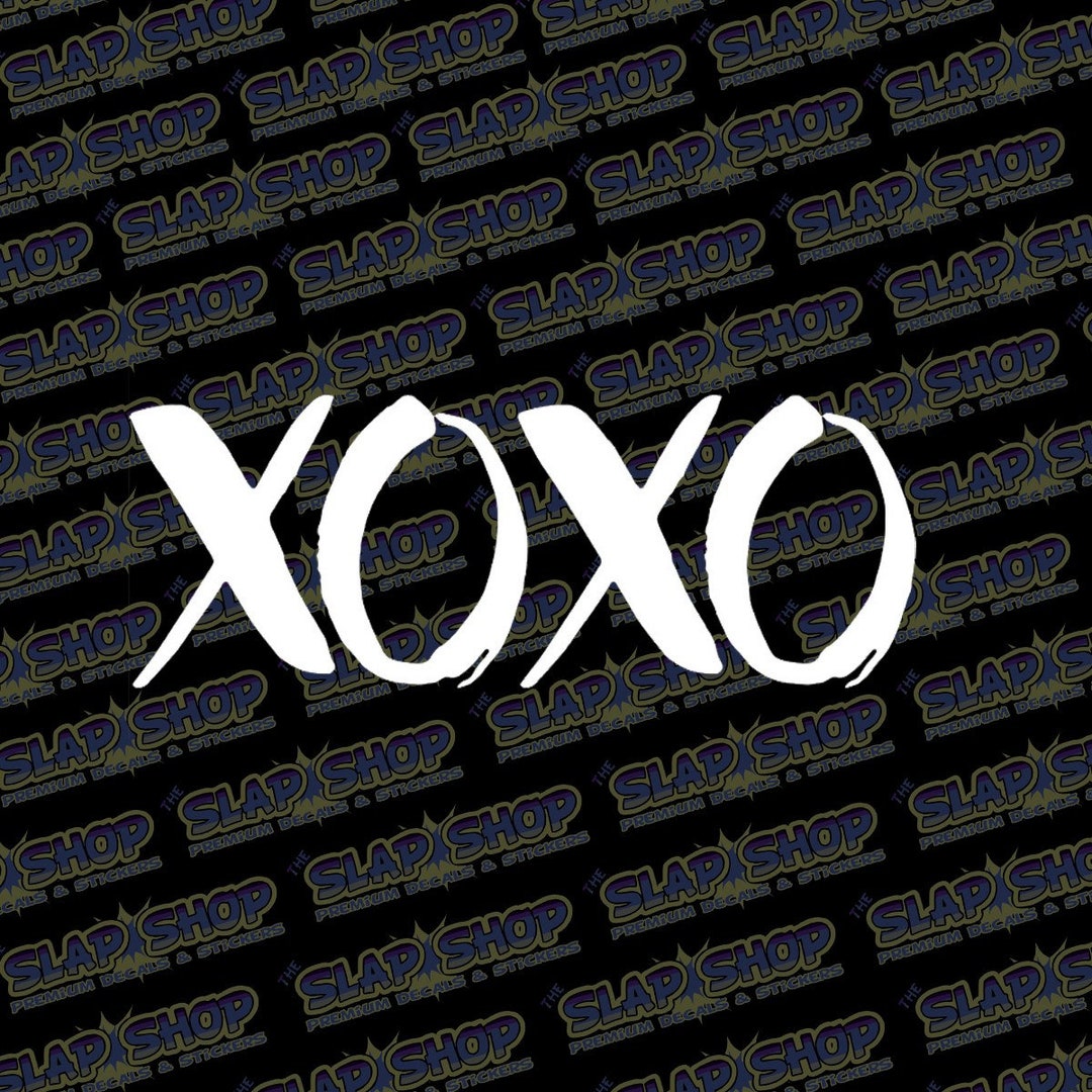 XOXO Die-cut Vinyl Decal - Stickers - Click to Explore Colors & Sizes ...