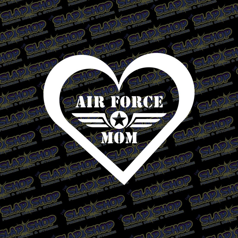 Air Force Mom Car Decals - Etsy