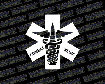 Combat Medic Decal - Etsy