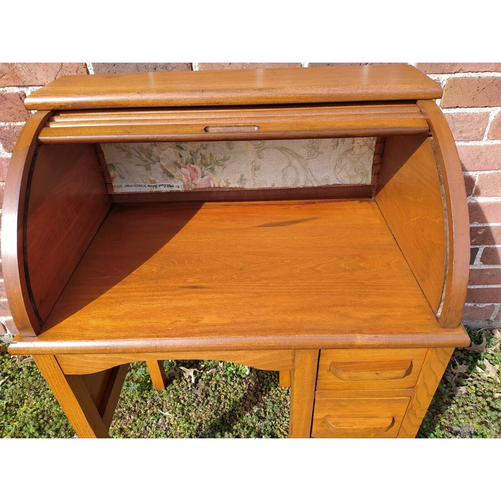 Antique childs roll top desk store