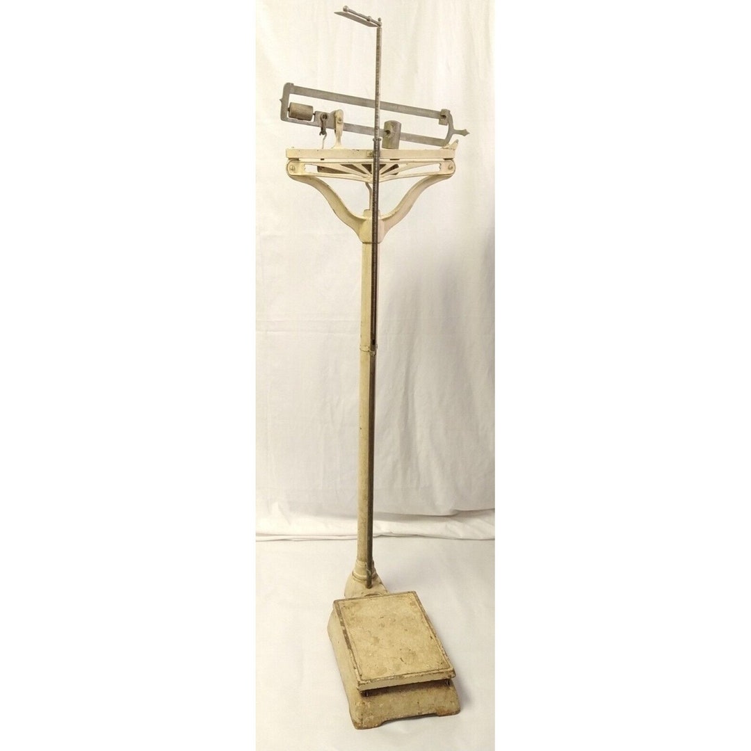Antique Chicago Scale Mason Davis Cast Iron Doctor’s Office Upright ...