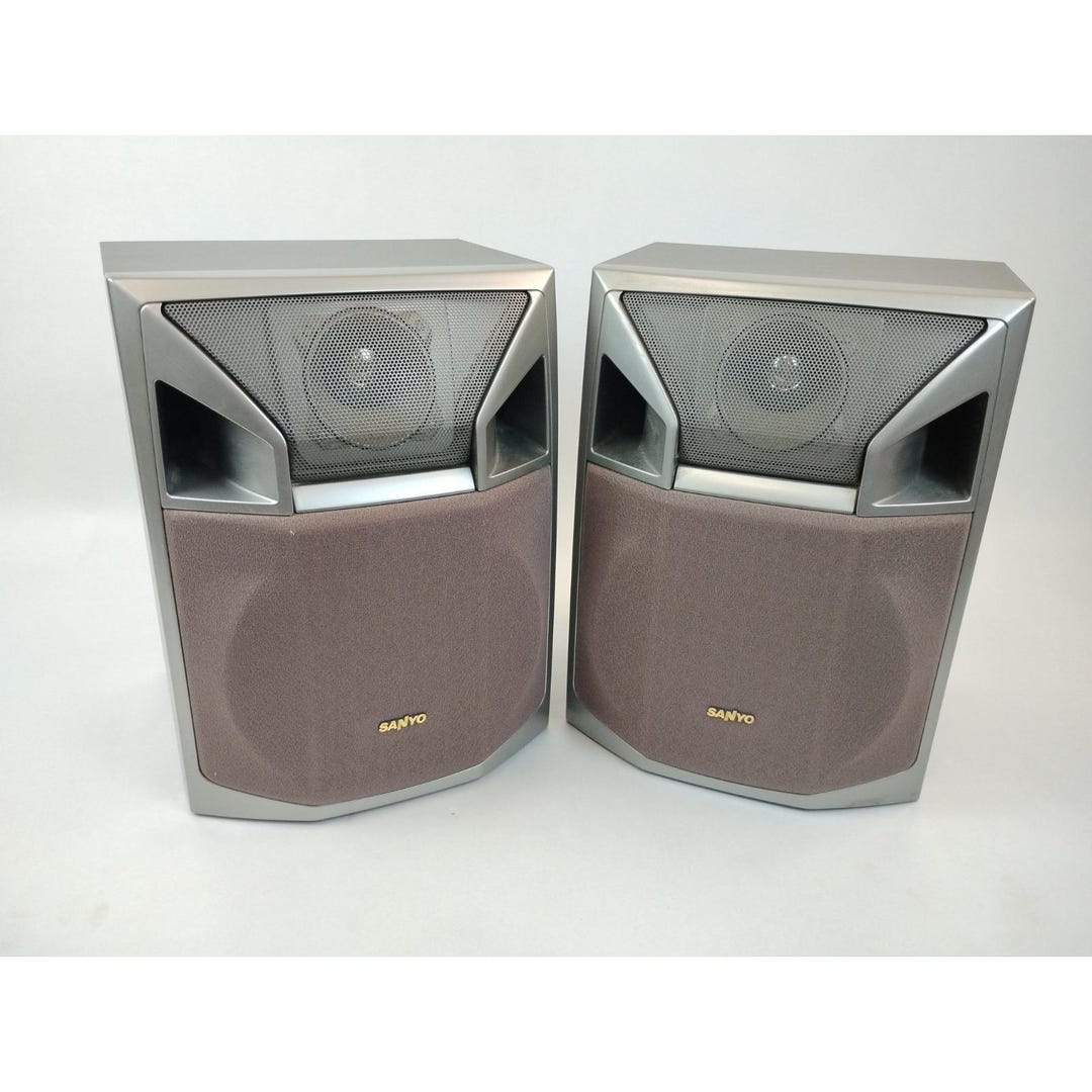 Sanyo AWM-2400SP Shelf Stereo System - Book Shelf Speakers 80W - Etsy