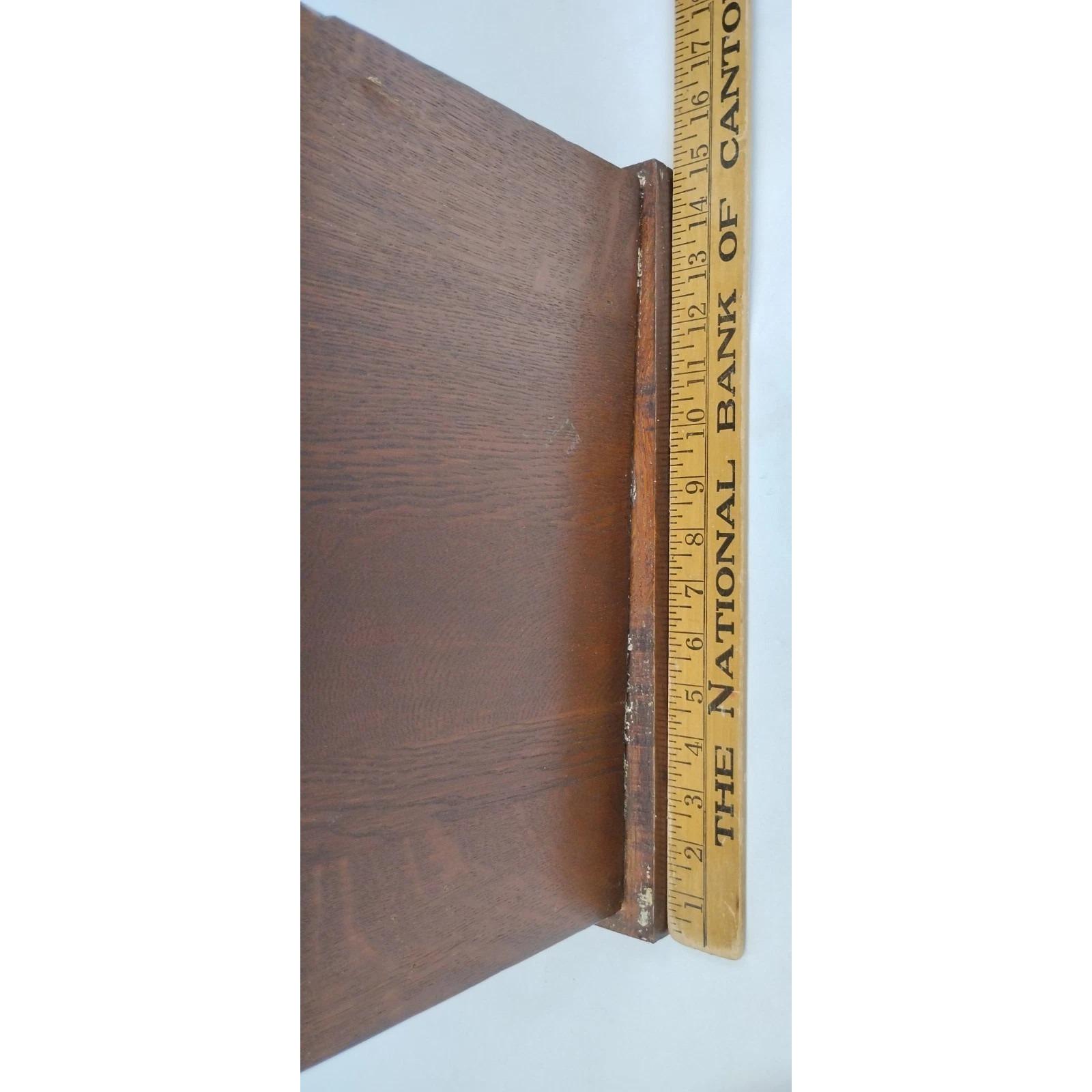 Conrey Davis 1900's Solid Oak Wood Smoking Stand Side Table Cabinet ...