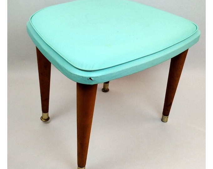 Danish Retro Stool From the Early 1970s, Ornage Plastic - Etsy