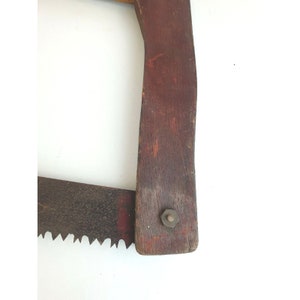 Antique Samson Cross Cut Bow Buck Hand Saw Cabin Decor Farm Rustic ...