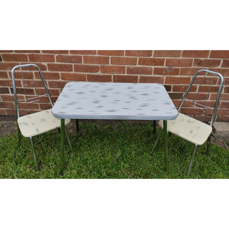 Kids Chrome Vintage Table - Etsy