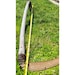 Antique Scythe 61" Wood Curved Snath Handle 20" Blade Grim Reaper ...