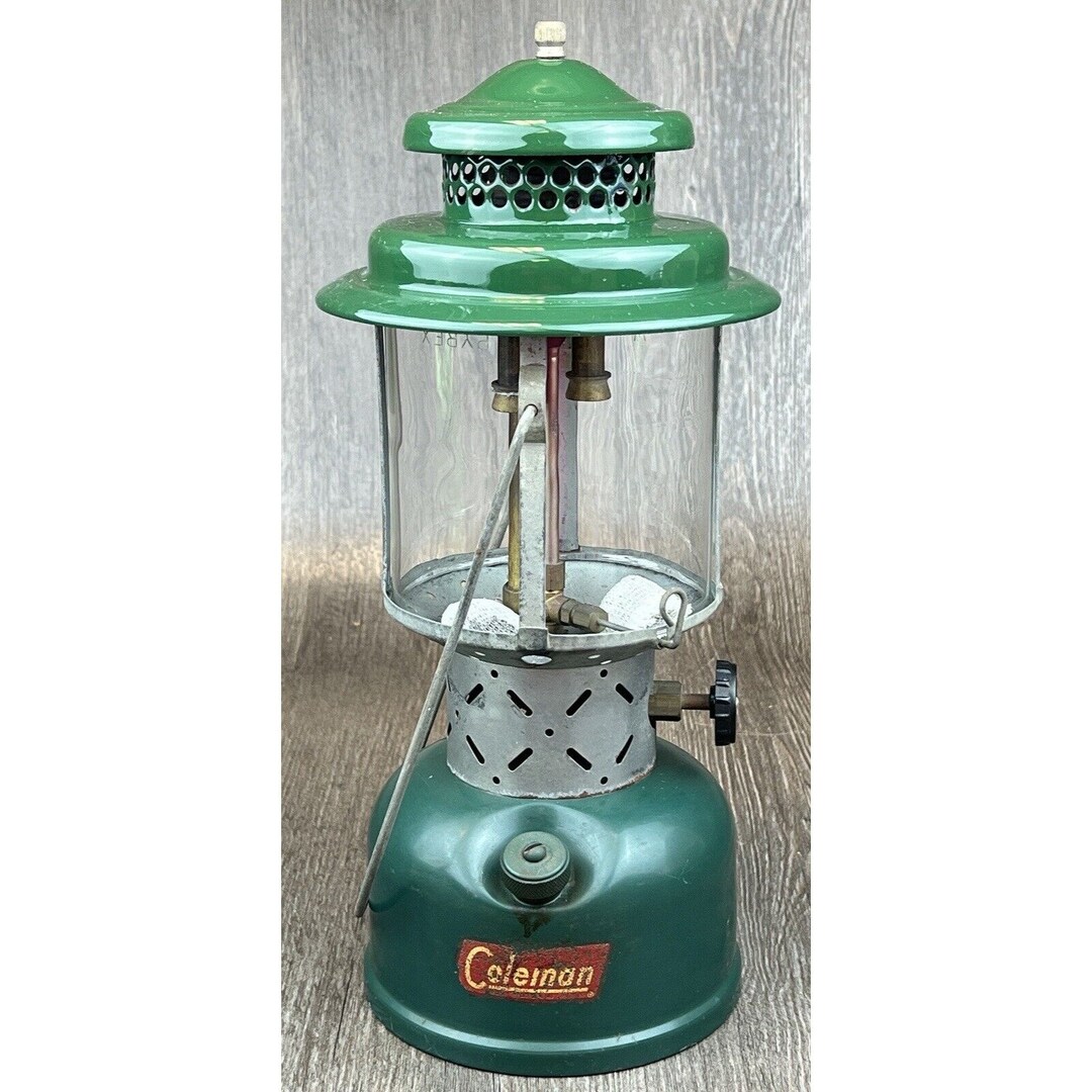 Coleman Metallic Green Lantern 220E Nov 1957 Double Mantle Sunshine of ...