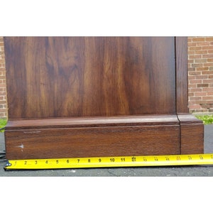 1986 Zenith Space Command Color Wood Console Television Tv/remote ...