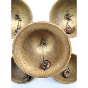 Catholic Solid Brass Sanctuary Altar Sacristy Communion 5 Bells of ...