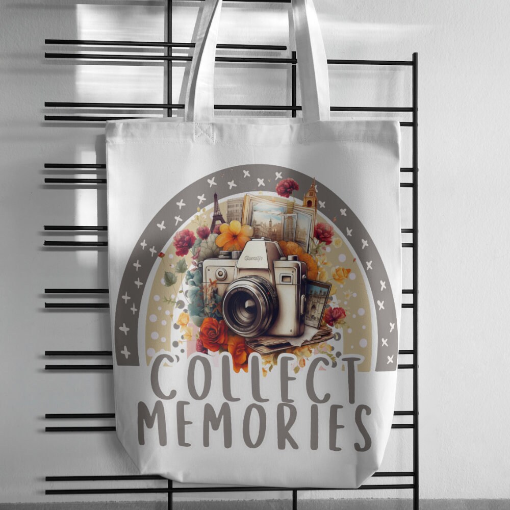 Collect Memories Png Printable, Camera Png, Sublimation Clipart, Memory ...